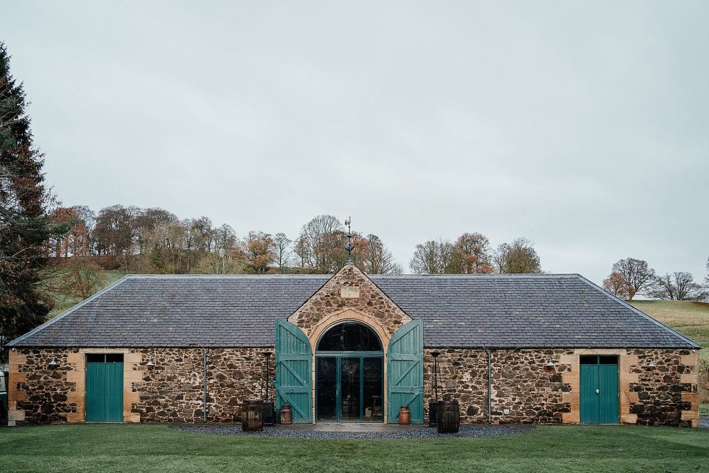 The Byre at Inchyra Wedding in Winter